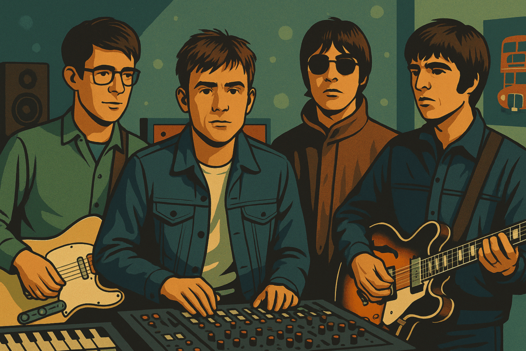 What If Blur and Oasis Made an Album Together ? - RIFFS AND BEATS